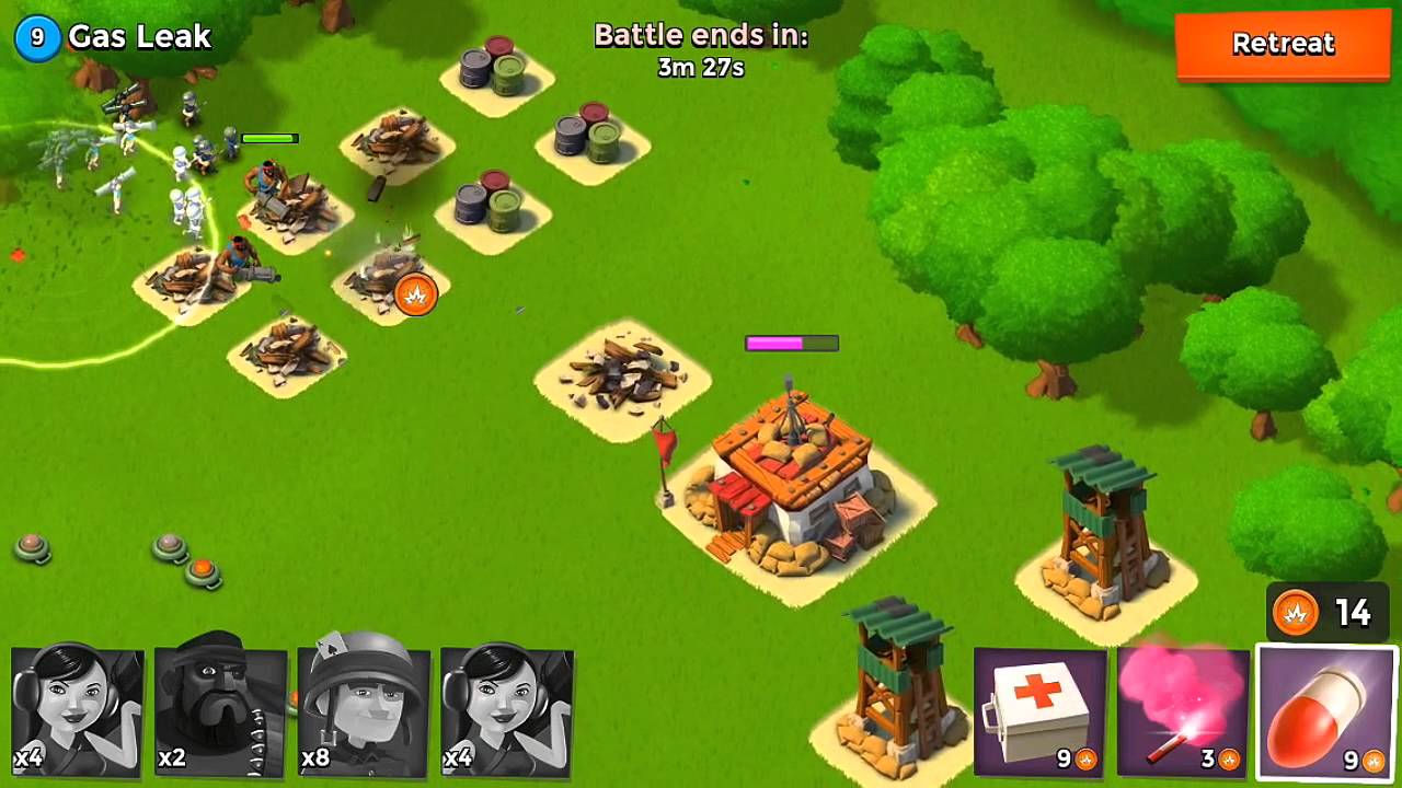Boom Beach - Let's Play Episode #10: 1st Cannon! - YouTube