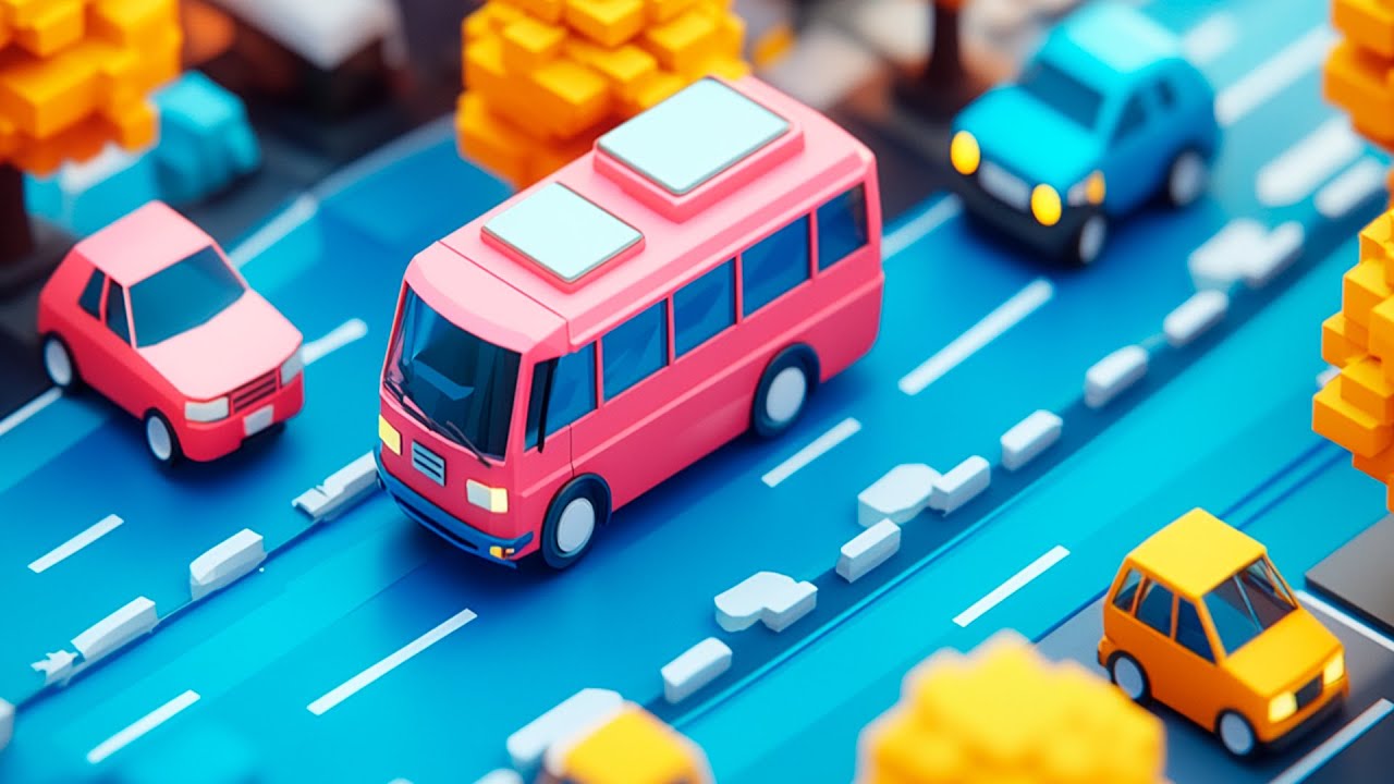 Traffic Run - Gameplay Walkthrough - All Levels (IOS, Android) - YouTube