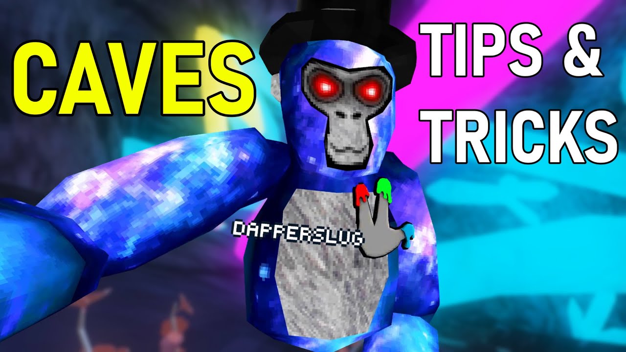 How to Survive Gorilla Tag Cave/Mines Map (Gorilla Tag Map Tips ...