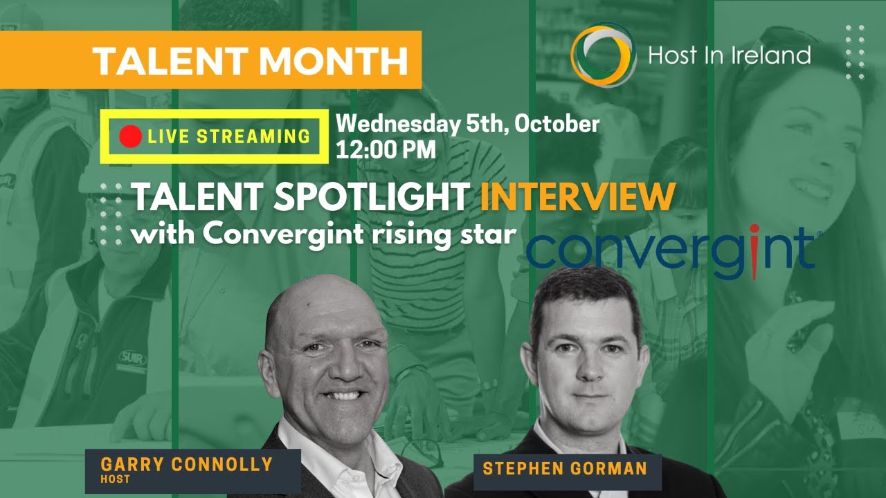 Talent Month LIVE Chat #12 - Stephen Gorman from Convergint - YouTube