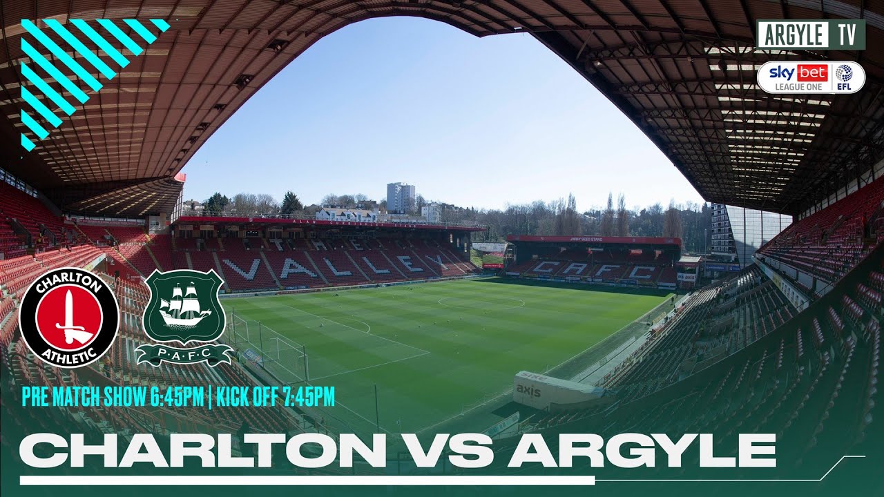 Charlton Athletic vs Argyle | Pre Match Show - YouTube