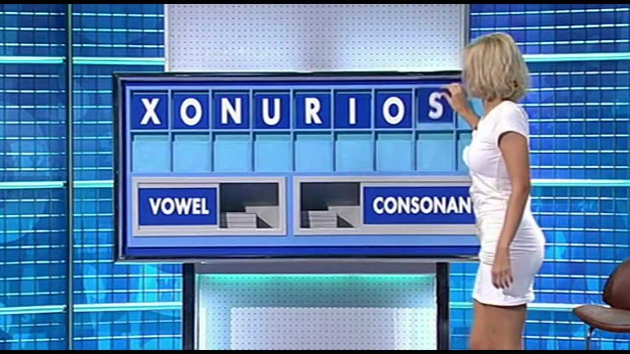 Rachel Riley - Angelic In White Dress & Sexy Strappy Heels - YouTube