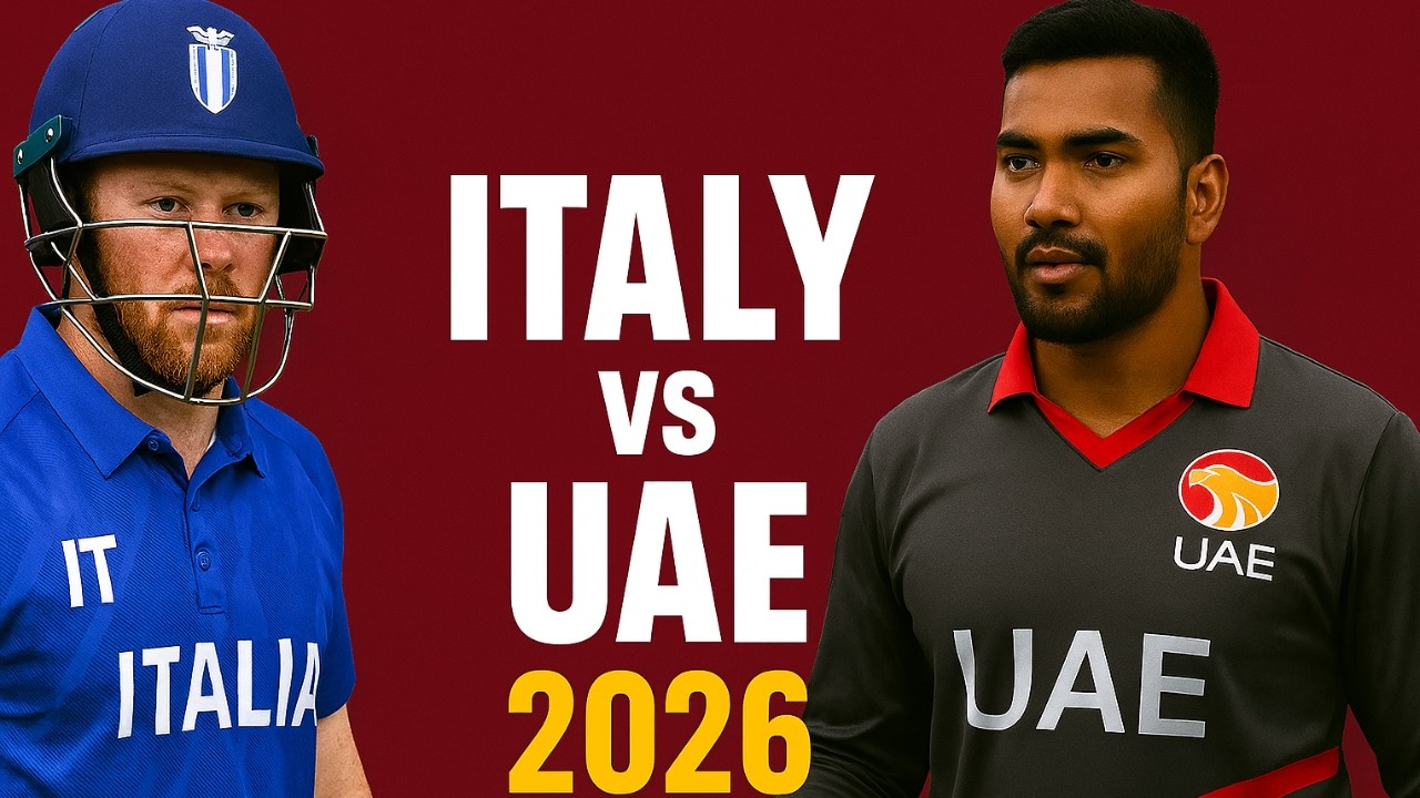 Italy vs UAE 2026 Highlights | Incredible 112 Run Win - YouTube