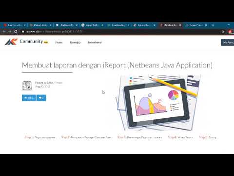 Tutorial Java Netbeans 12 Membuat Laporan dengan JasperReport - YouTube