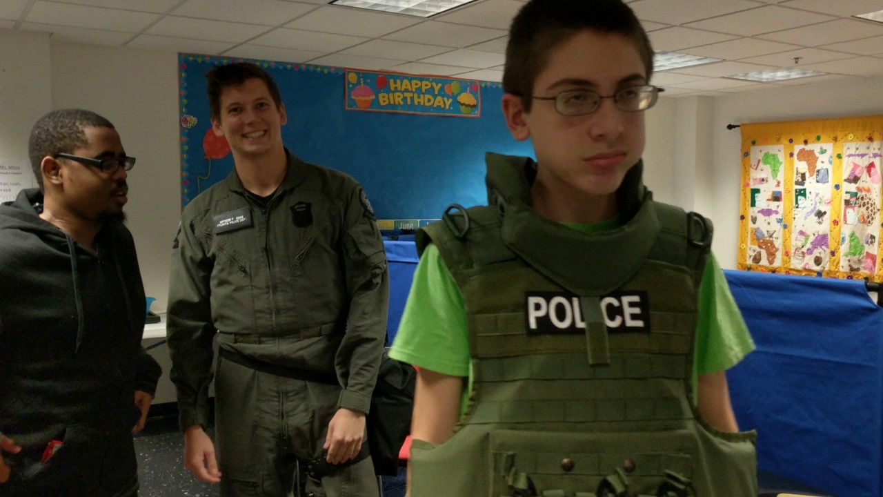 APD SWAT Team Visits STARS 1 - YouTube