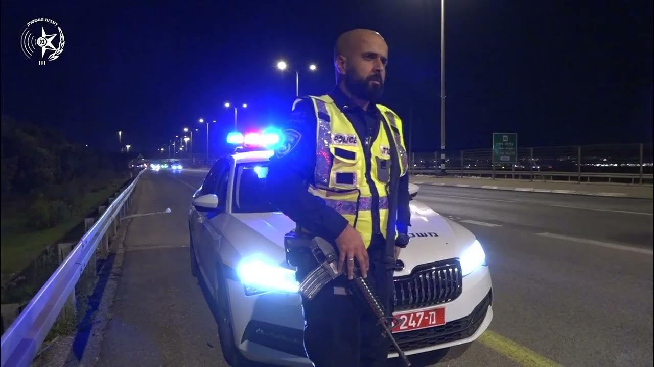 מבצע אכיפה משולב של משטרת התנועה והיחידה האווירית Youtube