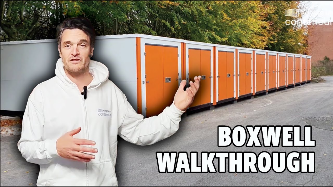 Boxwell Storage Walkthrough Review by Adopte Un Conteneur - YouTube