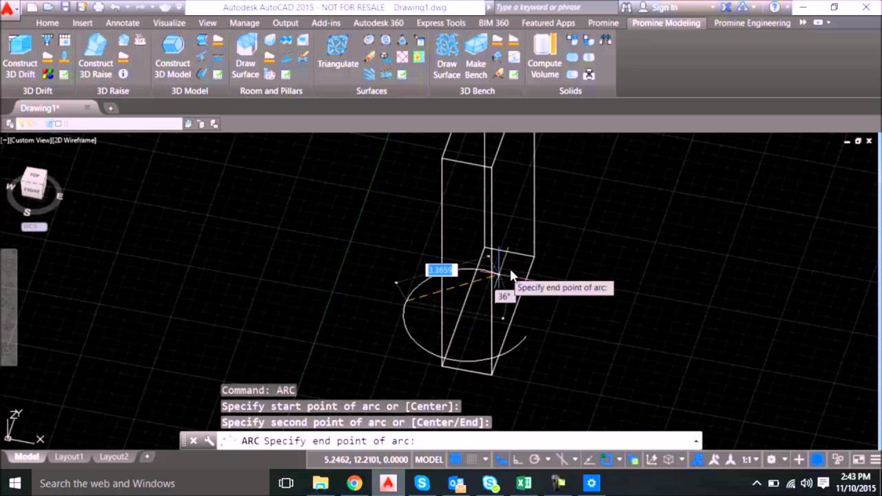 Promine AutoCAD Tips & Tricks: Carve a Solid with a Surface - YouTube