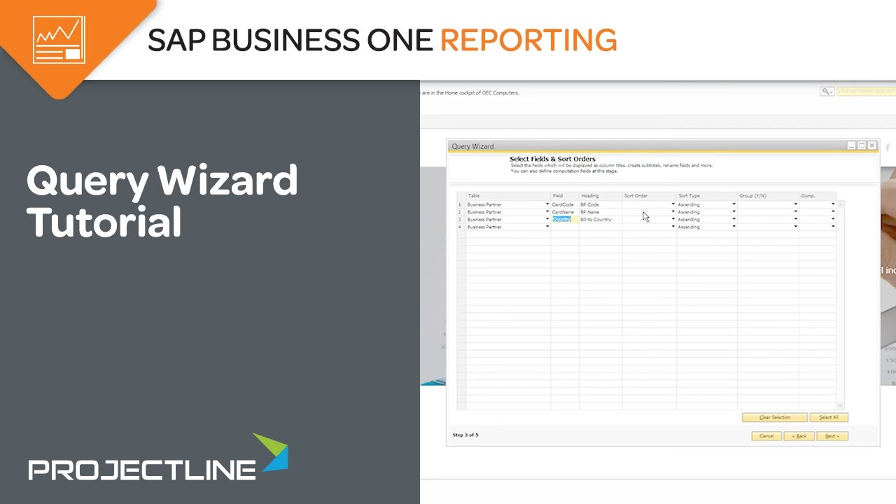 Sap Business One Query Wizard Tutorial Create Ad Hoc Reports In Minutes Youtube 1683