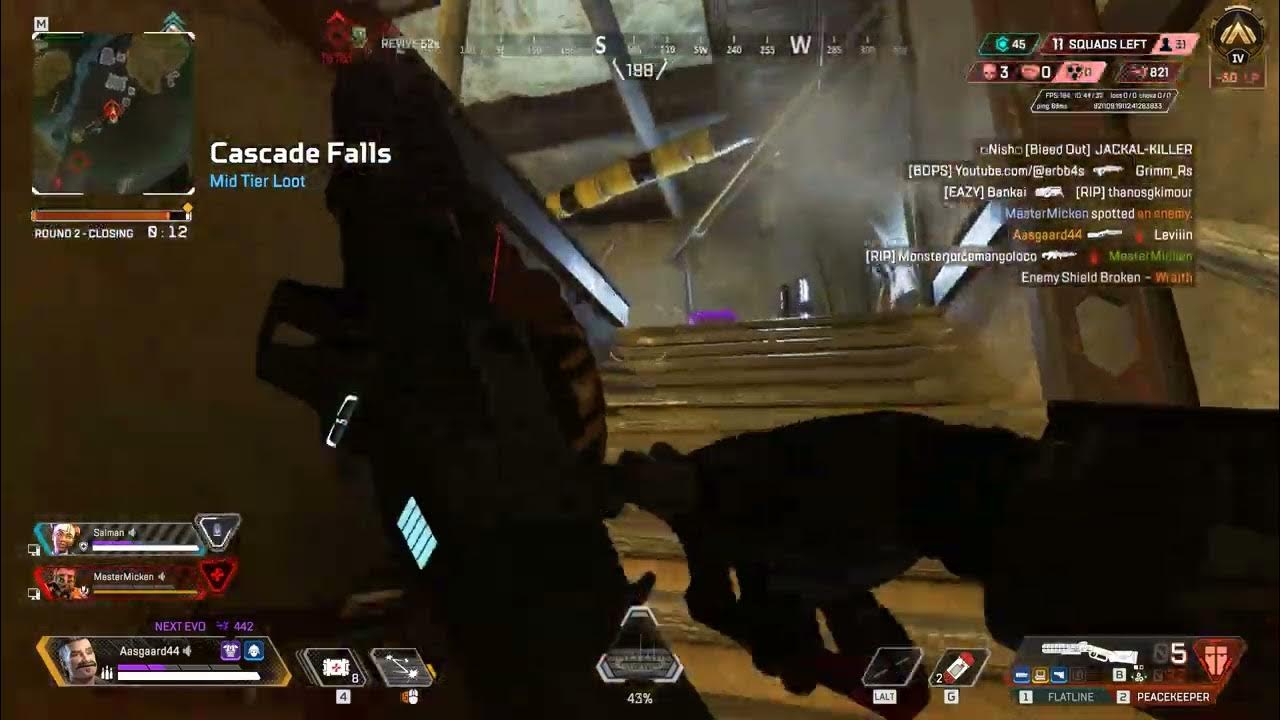 Ranked Apex Legends: Peacekeeper triple kill! - YouTube