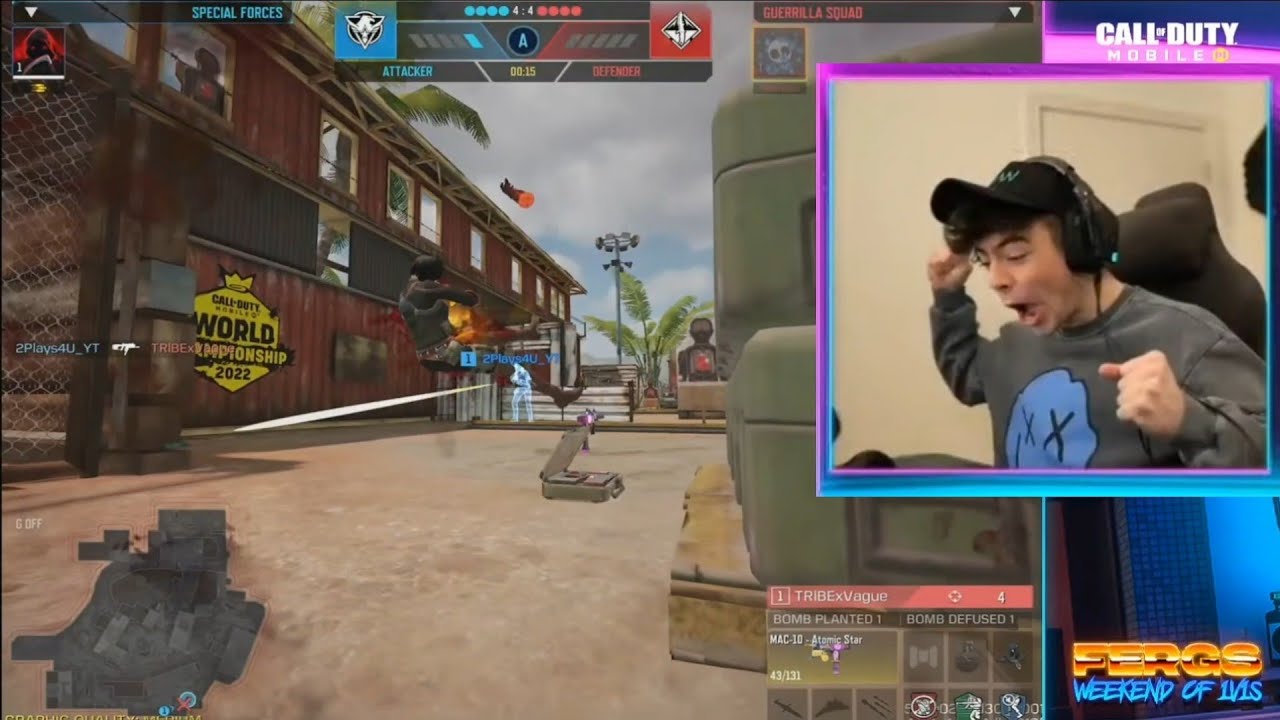 2Noob4u almost defeats Vague CODM | Ferg's 1v1 Showdown - YouTube