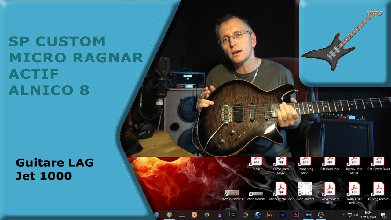 SP CUSTOM micro Ragnar actif Alnico8 - YouTube