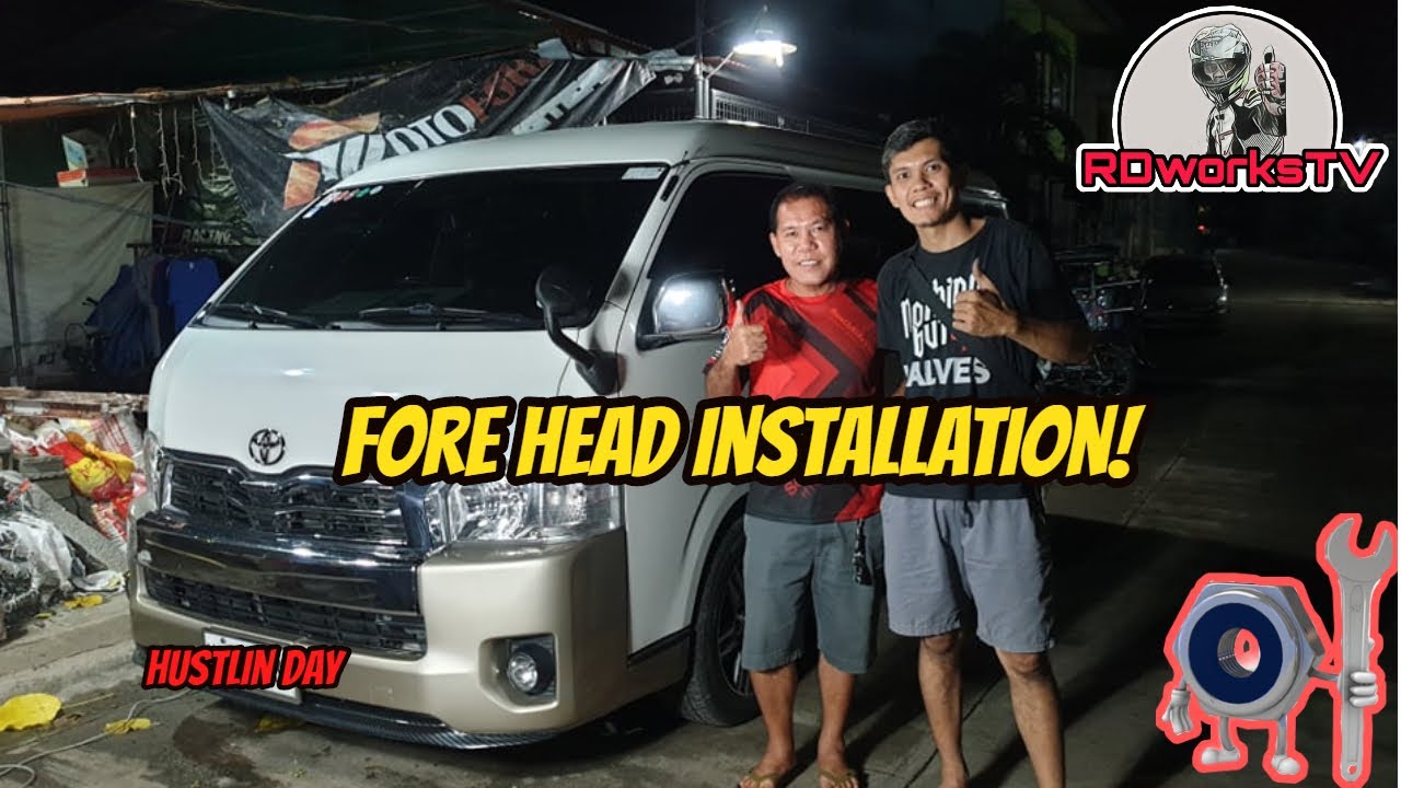 TOYOTA HIACE | GRANDIA | FOREHEAD MIRROR INSTALLATION - YouTube