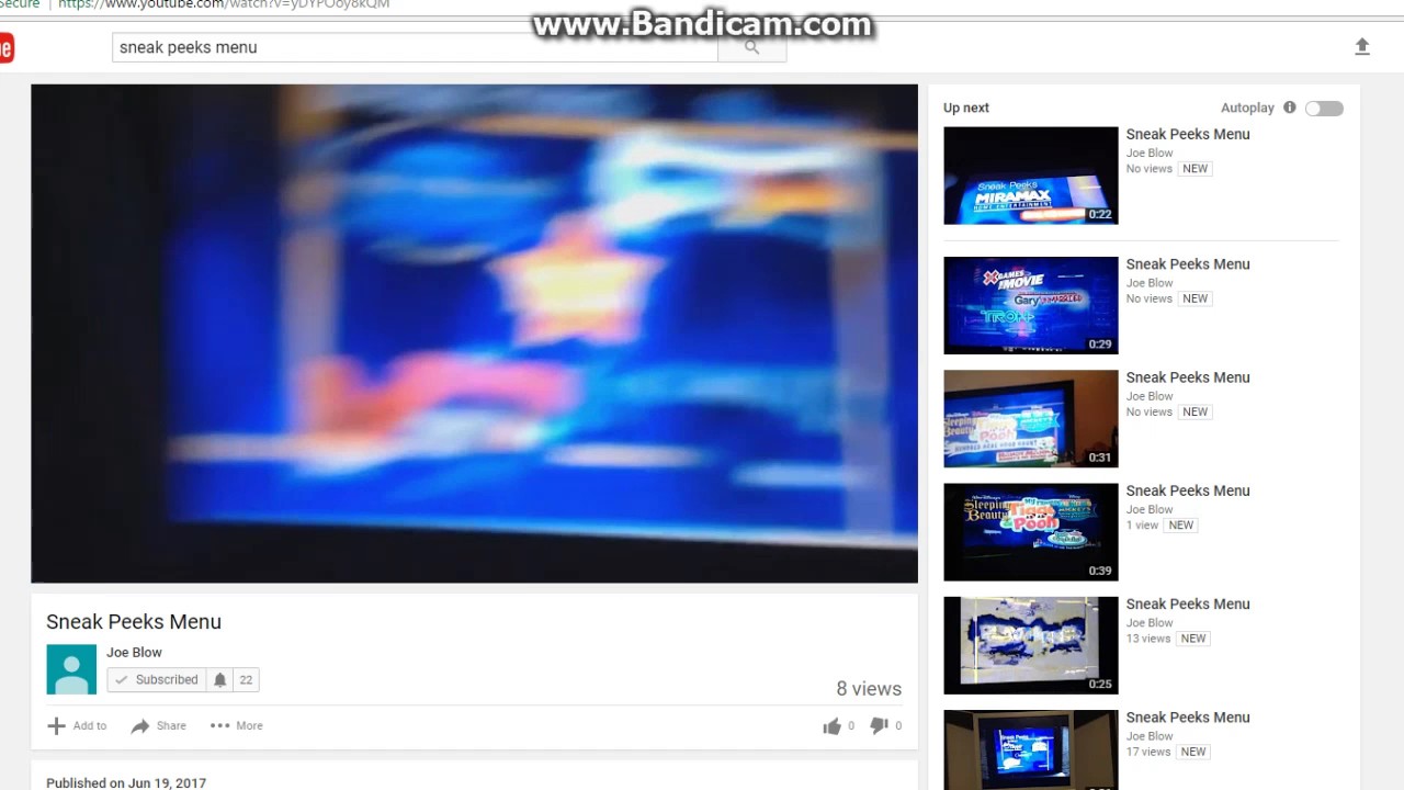 Sneak Peeks Menu for Twitches Too DVD 2008 - YouTube