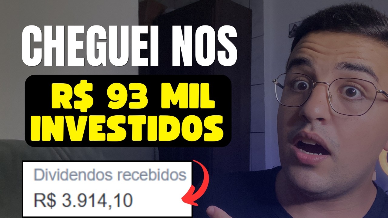 MINHA CARTEIRA DE INVESTIMENTOS ATUALIZADA: CHEGUEI A R$ 93 MIL ...