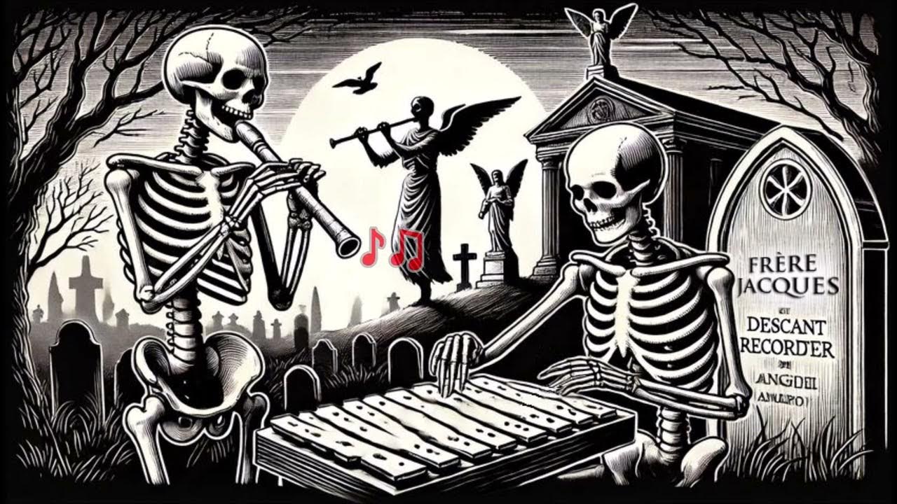 Halloween Frère Jacques ~ Minor key song (classroom arr't) - YouTube