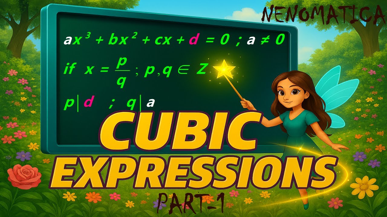 Cubic Expressions 1-6: Solving Cubic Equations in Special Cases ...