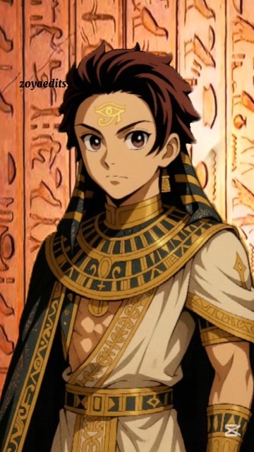tanjiro kamado egyptian trend it's not a copy and don't repost I make ...