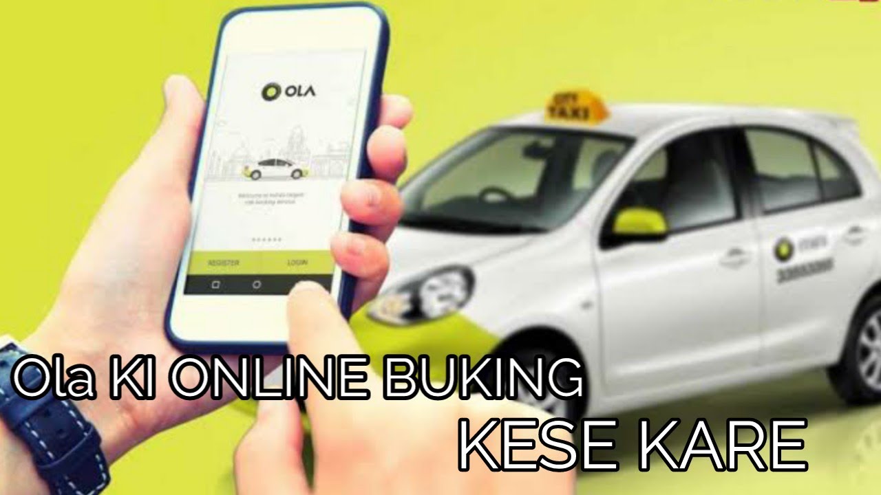 How to booking a OLA cab - YouTube