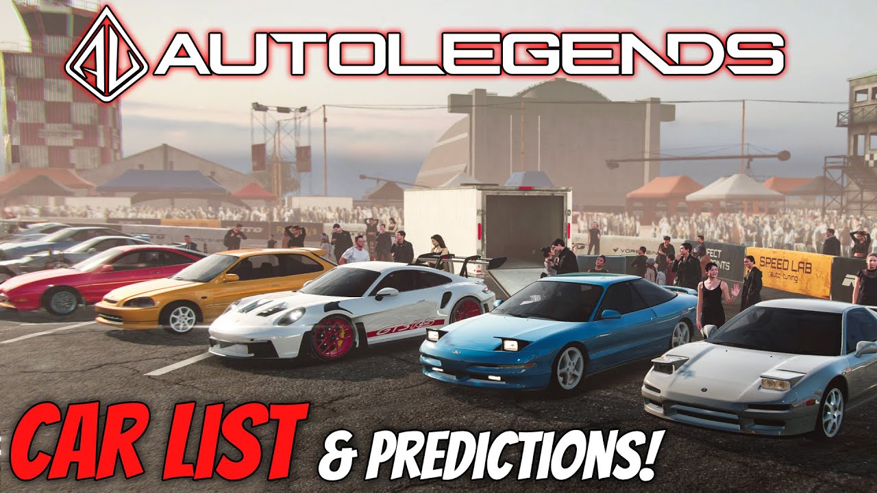 Auto Legends Car List & Predictions! - YouTube