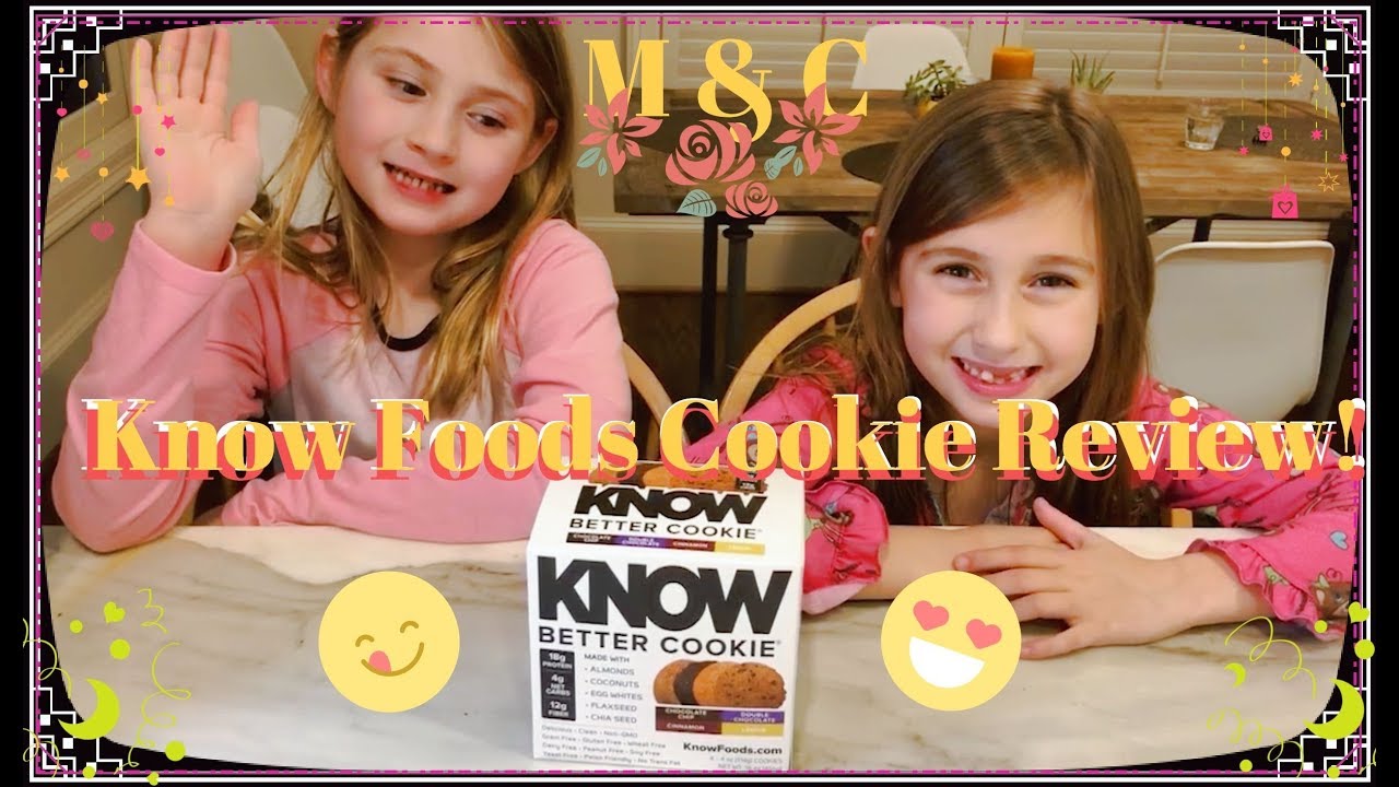 KNOW Foods Double Chocolate Cookie Video - YouTube
