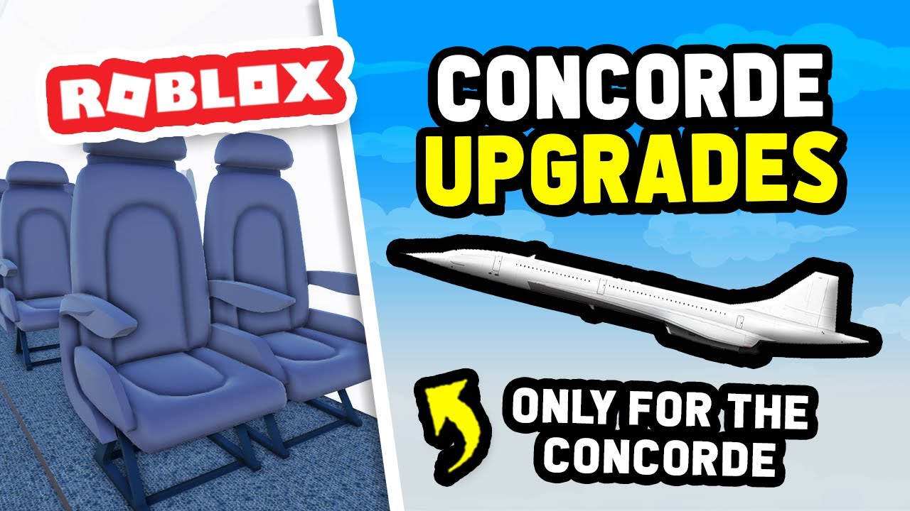 New CONCORDE UPGRADES in Cabin Crew Simulator (Roblox) - YouTube