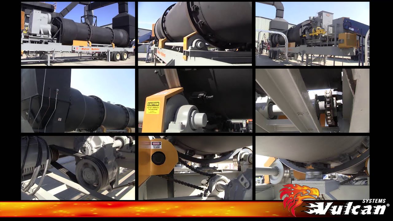 Vulcan 25 TPH Gypsum Dryer System - YouTube