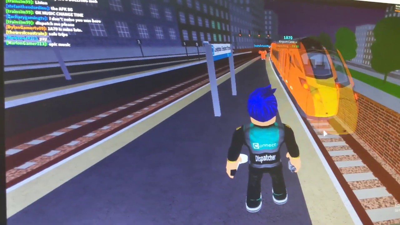 Dispatching Trainsim99 in an SCR VIP server - YouTube