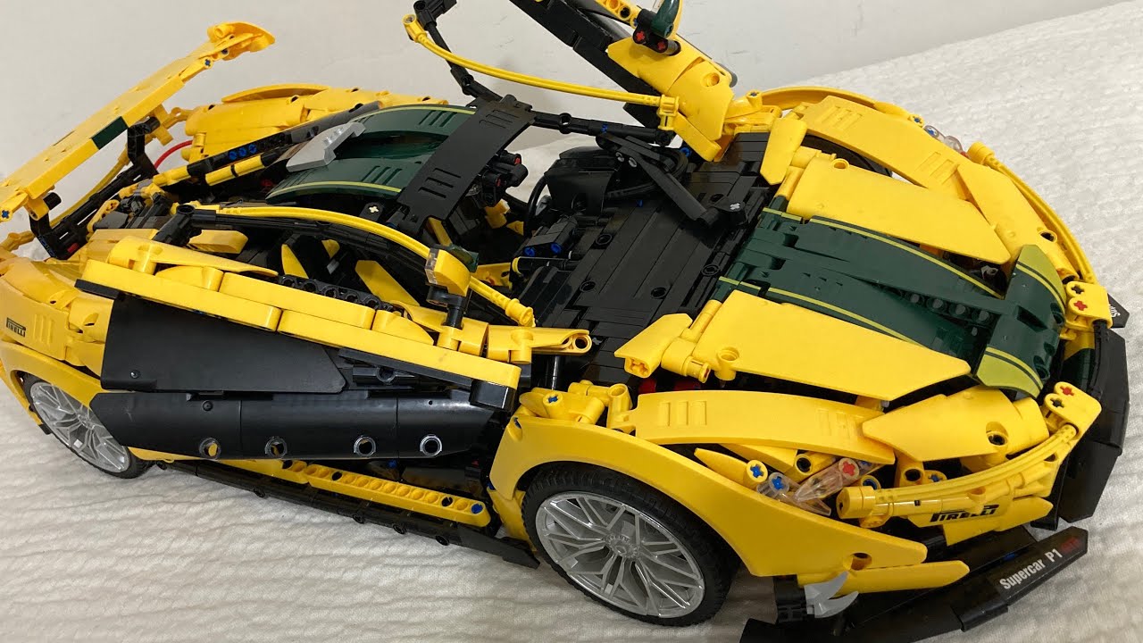 JIE STAR 91101 McLaren P1 TECHNIC Assemble the video - YouTube