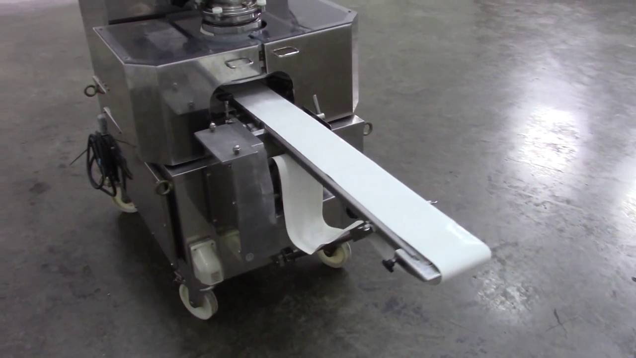 Copy of Rheon KN300 Cornucopia Encrusting Machine c5408 - YouTube