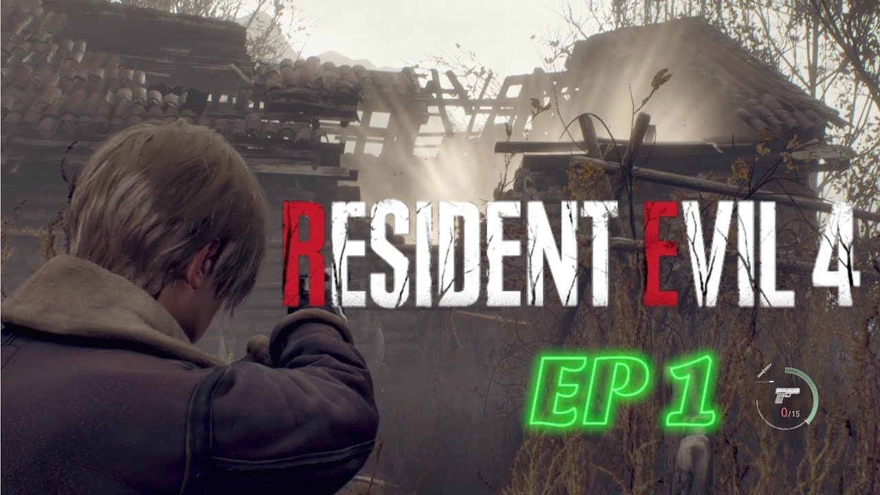 RESIDENT EVIL 4 REMAKE 2023 | How do I play this? | CHAPTER ONE - EP 1 ...