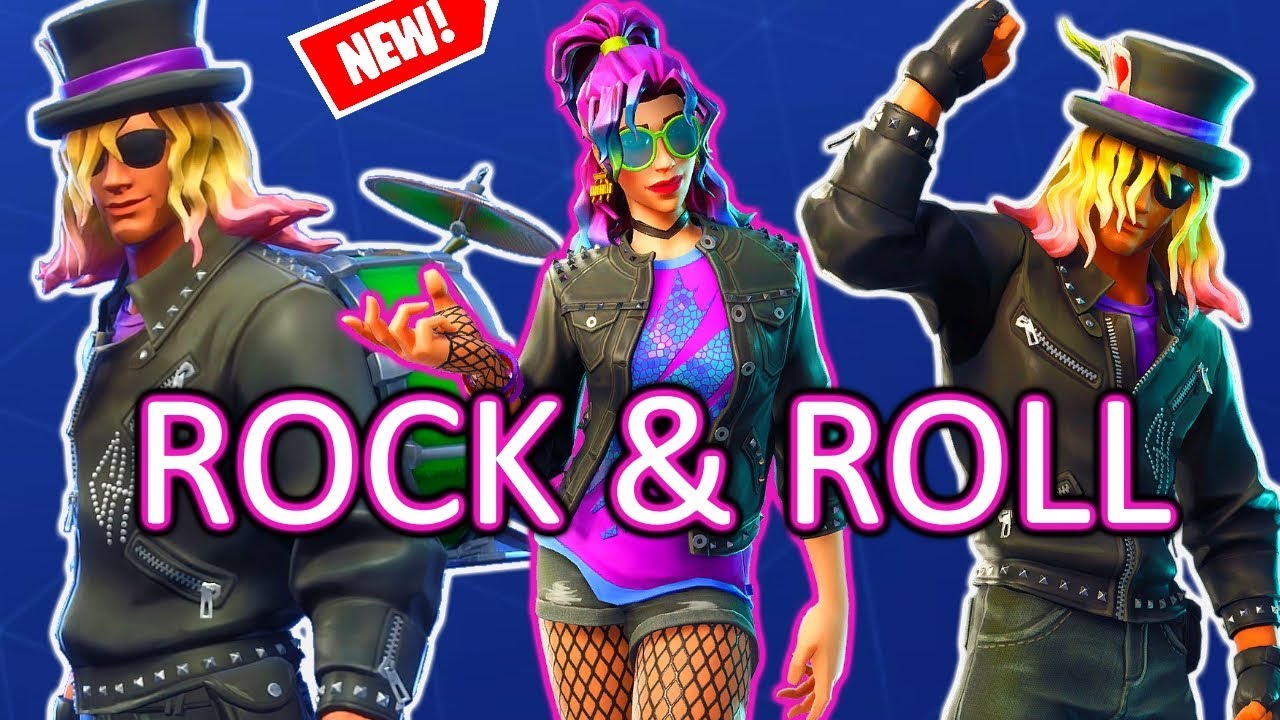 NEW Garage Band Set (skins pickaxe glider) FORTNITE - YouTube