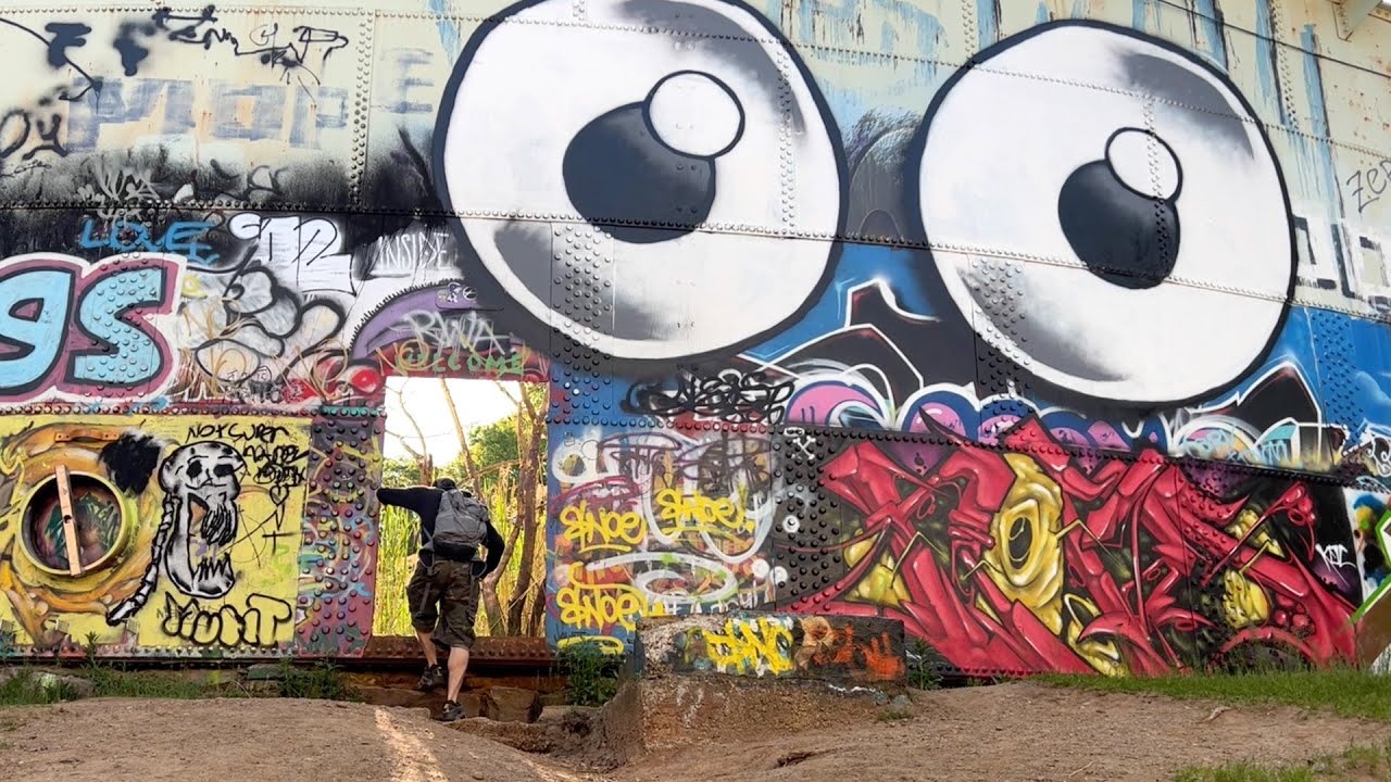 Found Sealed Time Capsule and Echo Graffiti Vault - YouTube