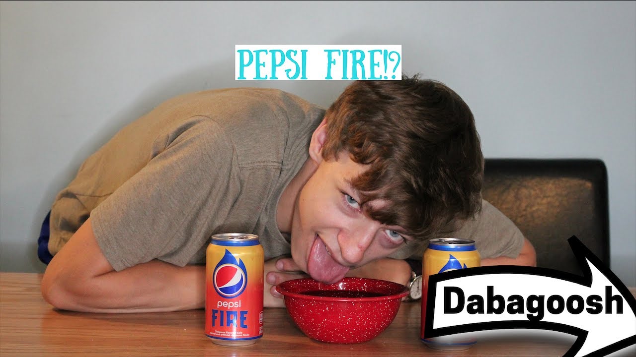 Pepsi Fire!? Taste Test - YouTube