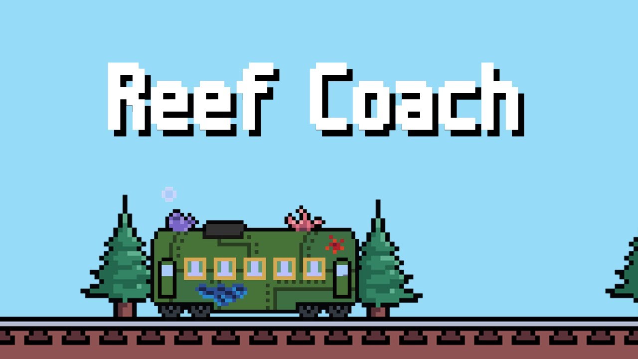 Day 33 of drawing pixel train every day until I release the game: Reef ...