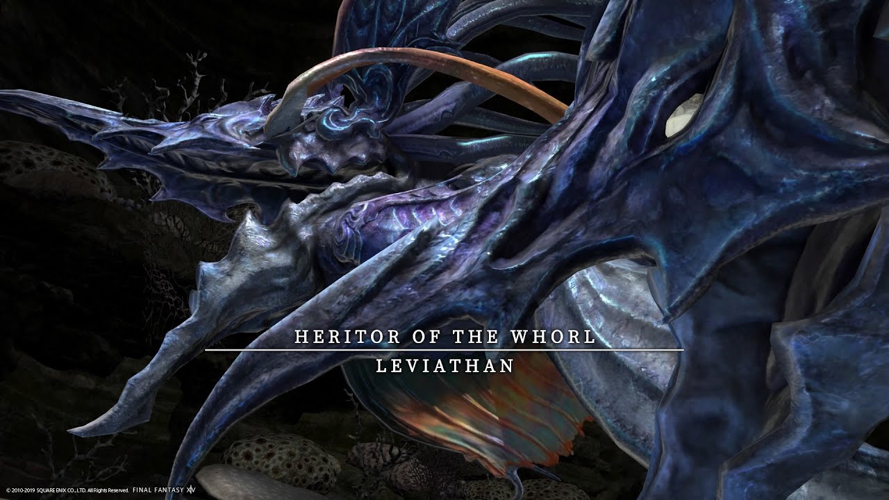 FINAL FANTASY XIV : Eden's Gate Inundation "Leviathan"(Savage)DRK PoV ...