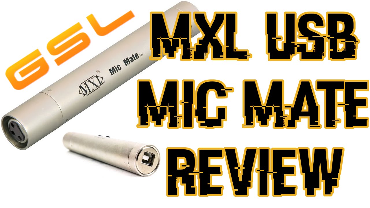 MXL USB Mic Mate Review - YouTube
