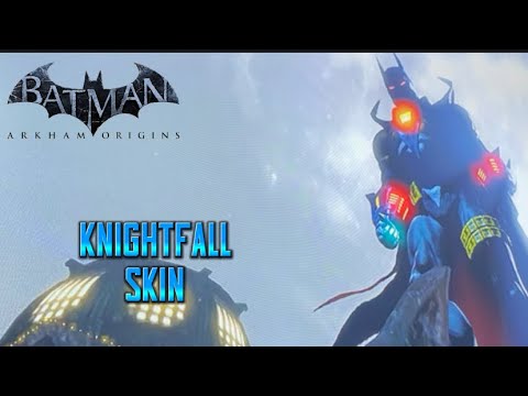 Batman Arkham Origins: Knightfall Skin Gameplay - YouTube
