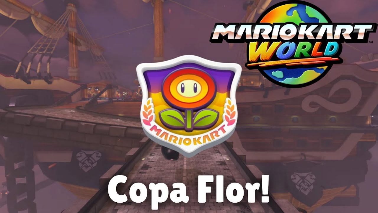 Juego la Copa Flor! | Mario Kart World - YouTube