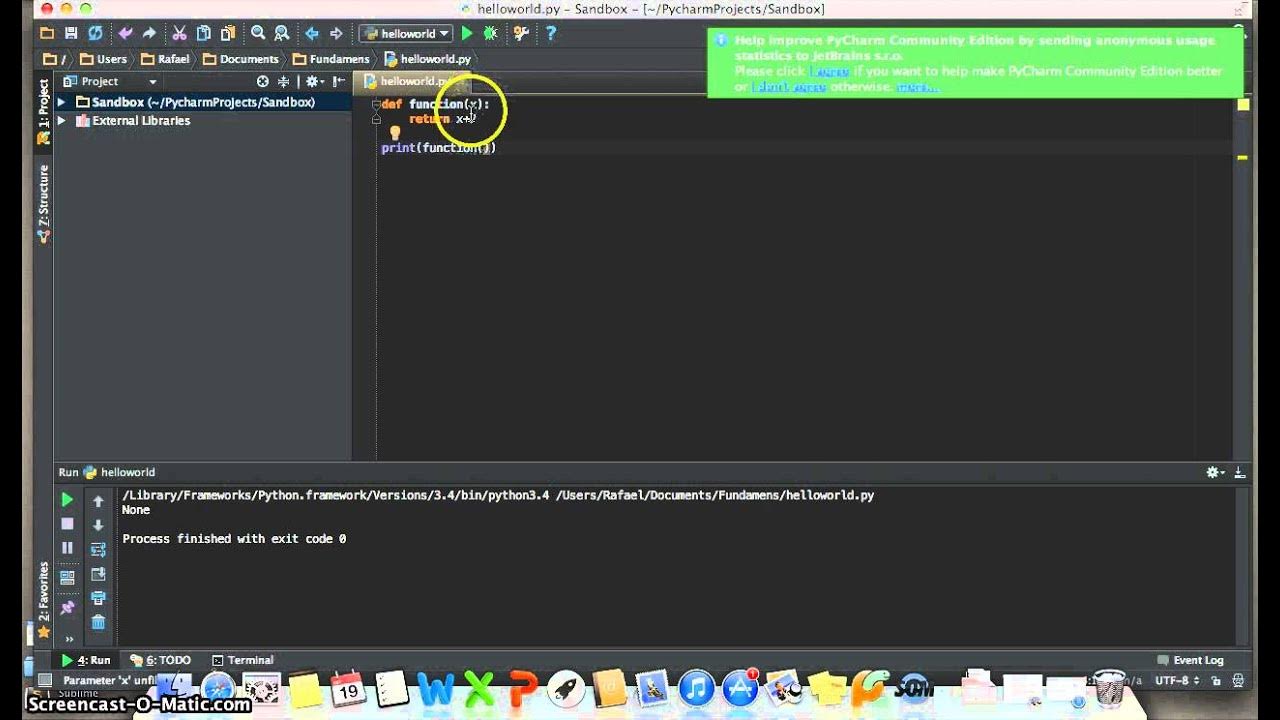 How to create functions in Python 3 - YouTube
