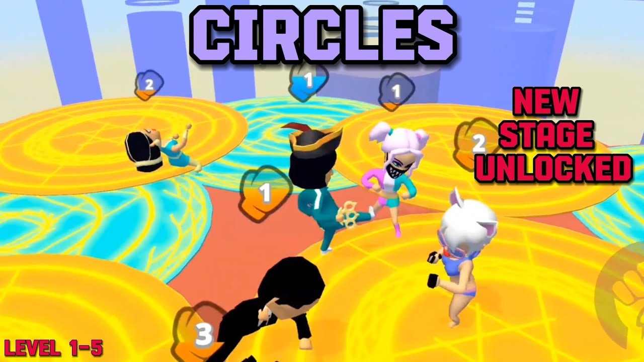 I, The One Fun Fighting Game (CIRCLES) Gameplay LVL 1-5 - YouTube