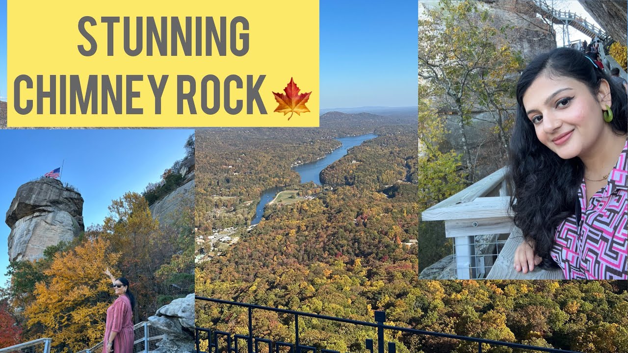 Amazing Chimney Rock/ Fall🍁🍁/North Carolina/ NOV/2023 - YouTube