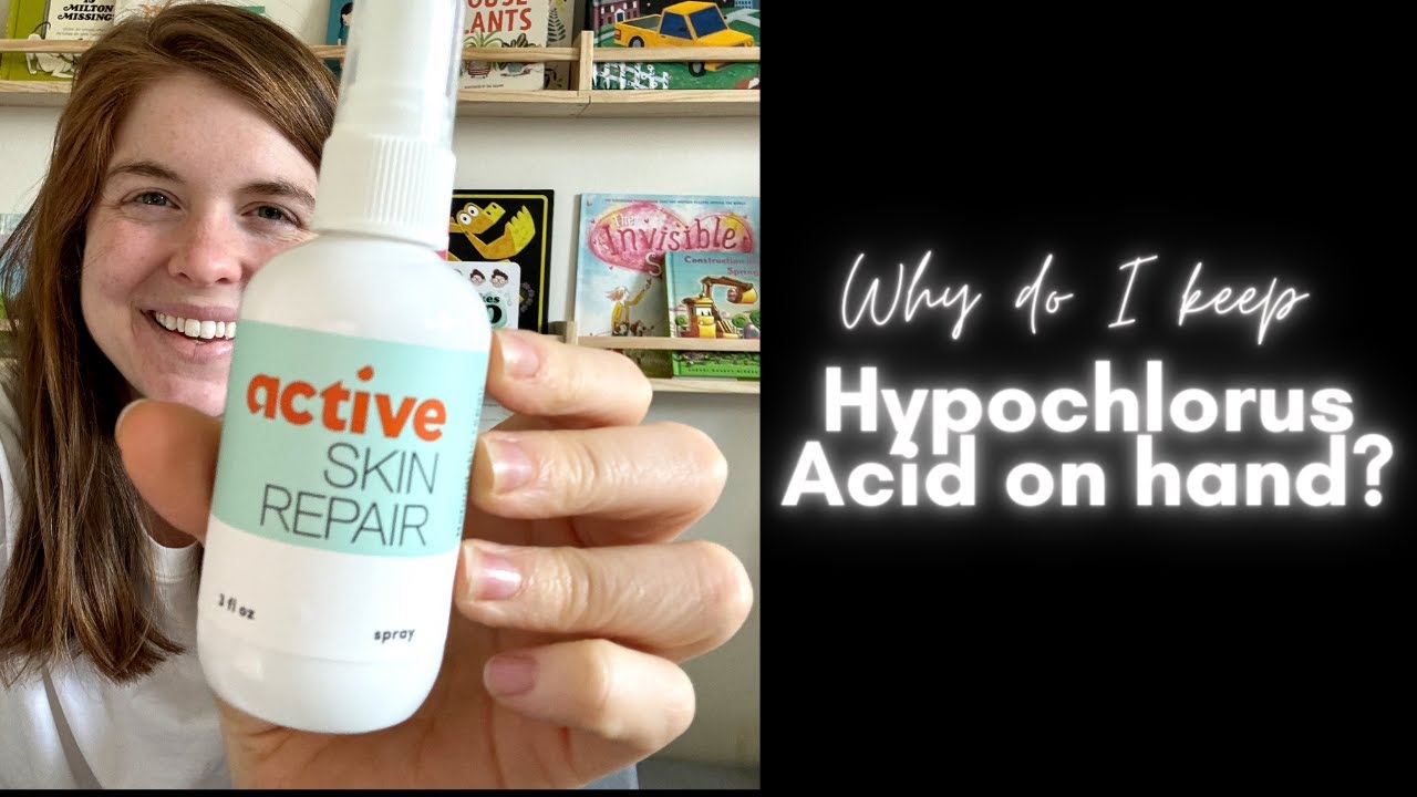 Why I keep Hypochlorus Acid on hand - YouTube