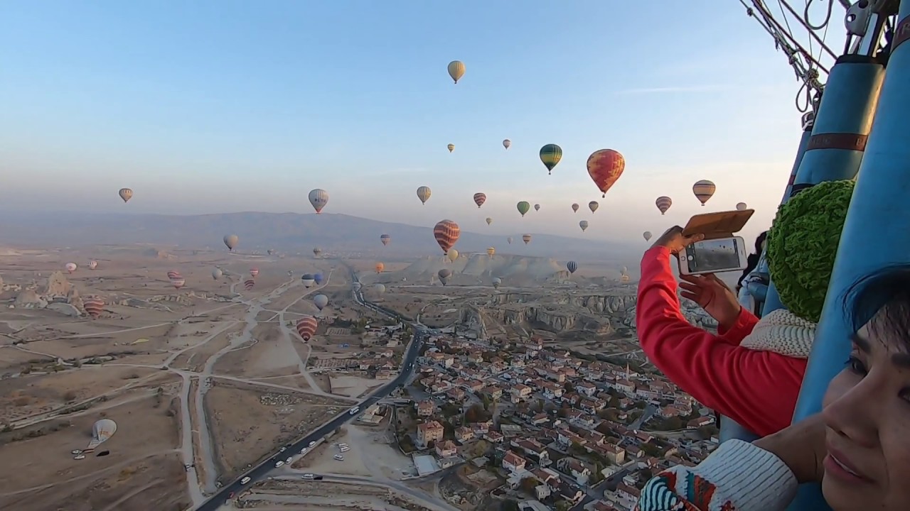 Cappadocia Turkey Hot Air Balloon Ride - YouTube