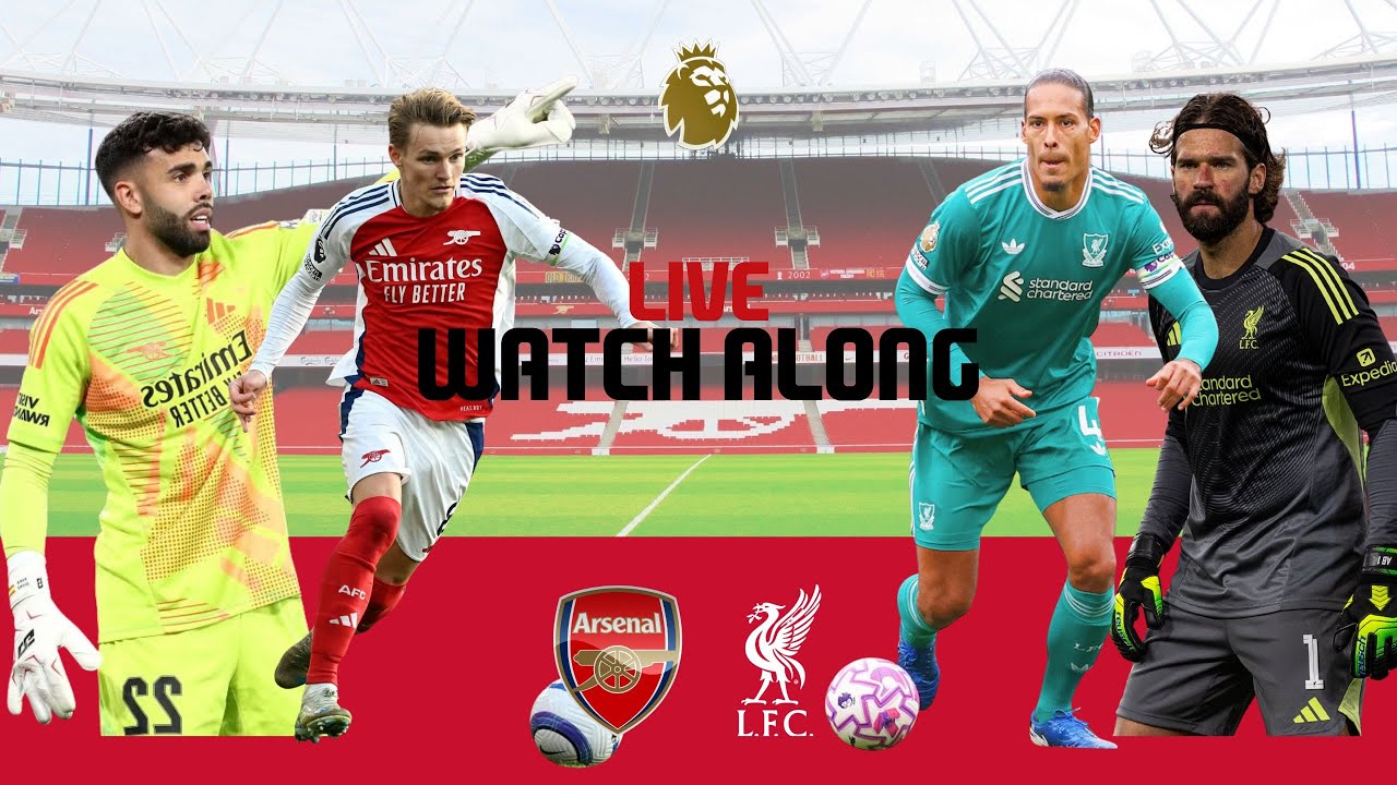 LIVE Watch Along Party - Arsenal v Liverpool #Liverpool #Arsenal # ...