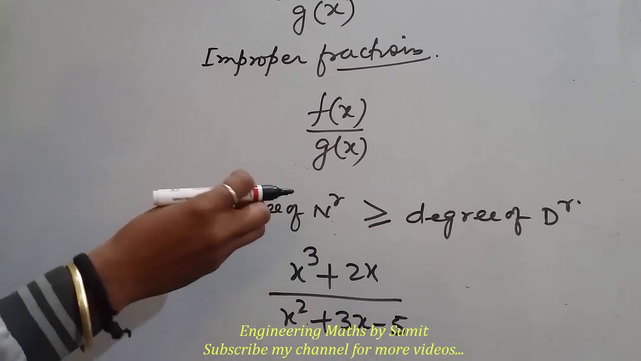 Best and easy concept to solve basic partial fractions - YouTube