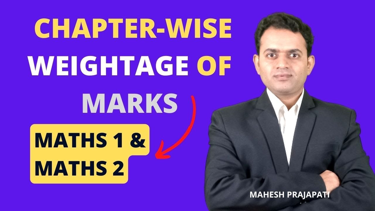 Chapter-wise weightage of marks Maths | Class 10th Chapterwise Marks ...