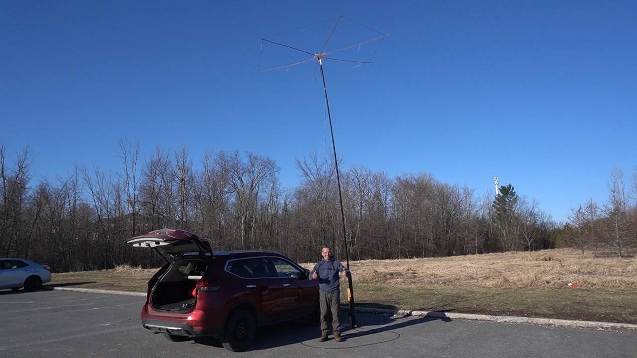 HAM RADIO - HexBeam Single Band 10m Portable Testing - YouTube