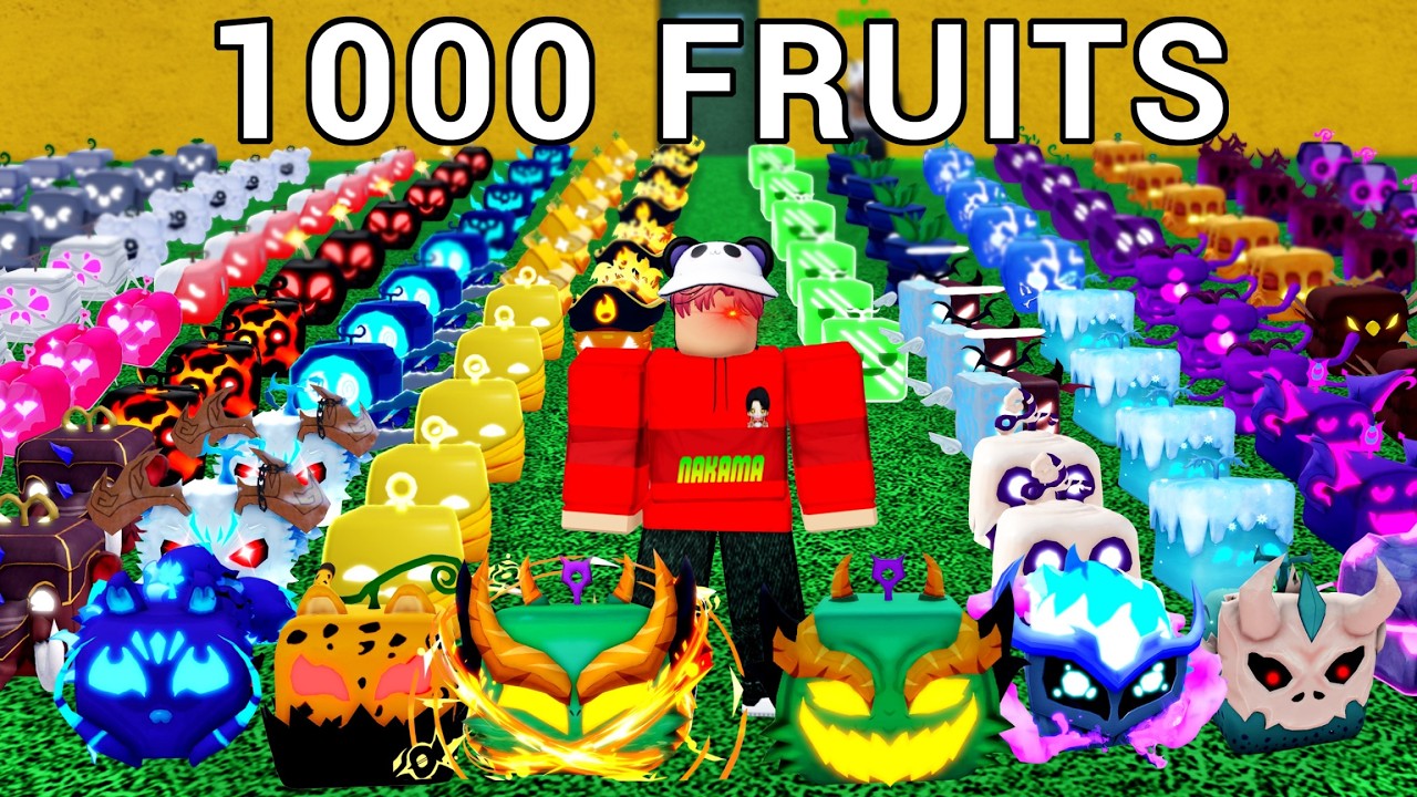 Buying 1000 Blox Fruits To Get Every Mythical Fruit - YouTube