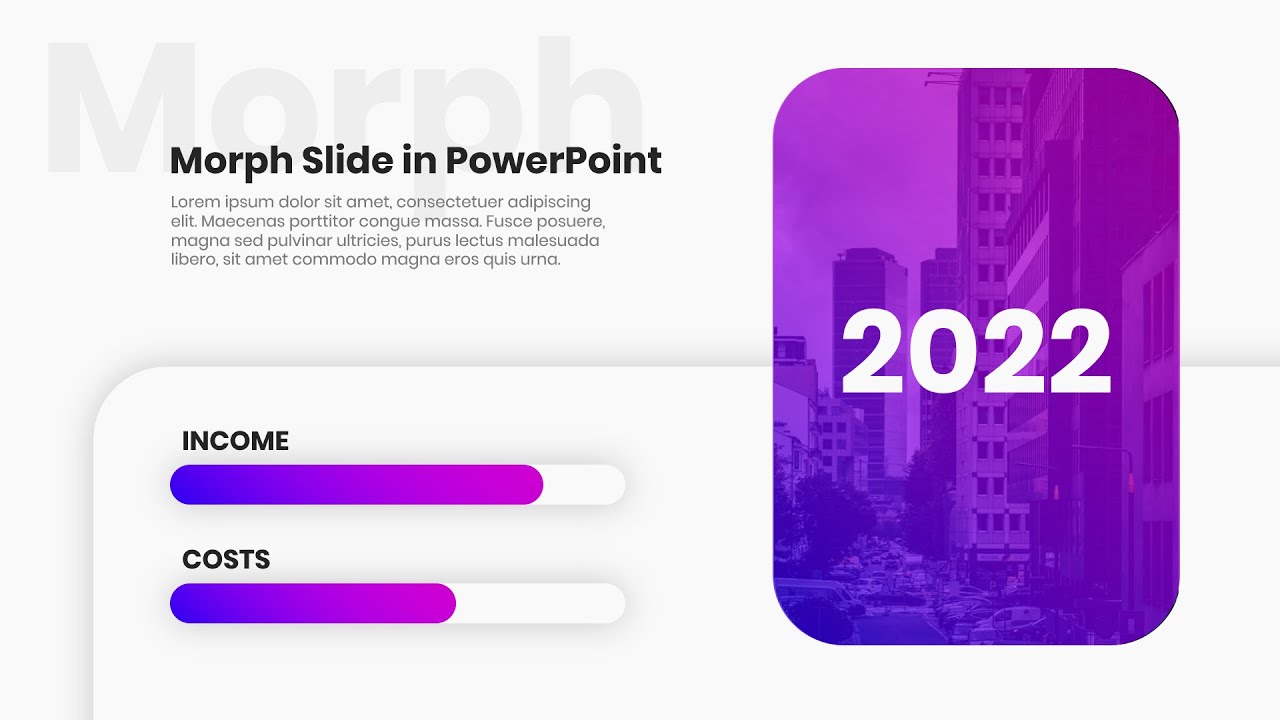 🔥How to Create MORPH Slide in PowerPoint? 🔴2021 - YouTube